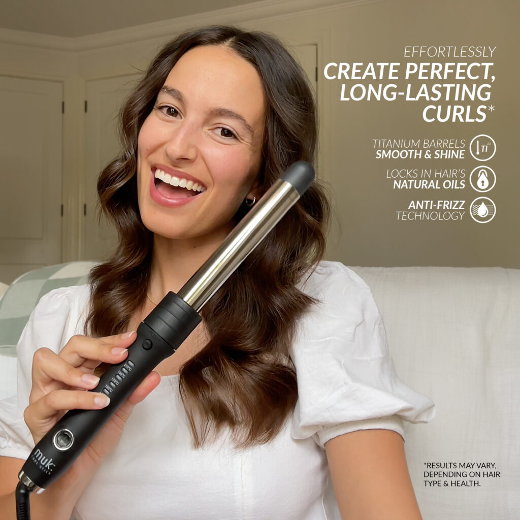 Best Curlers & Curling Wand | Hair Curling Iron & Stick | Muk Hair Curler