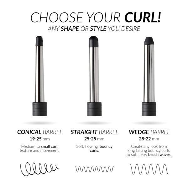 Best Curlers & Curling Wand | Hair Curling Iron & Stick | Muk Hair Curler
