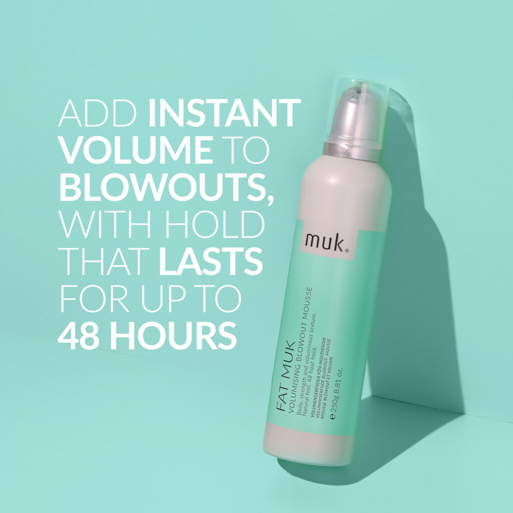 Fat muk Volumising Blowout Mousse 250g - muk haircare