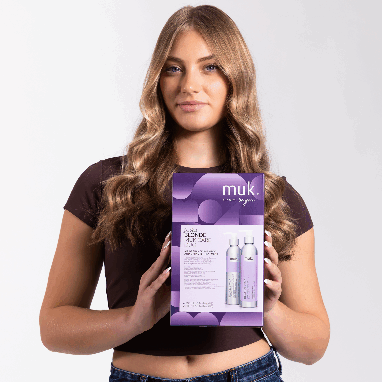 Blonde muk Maintenace Care Duo - muk haircare