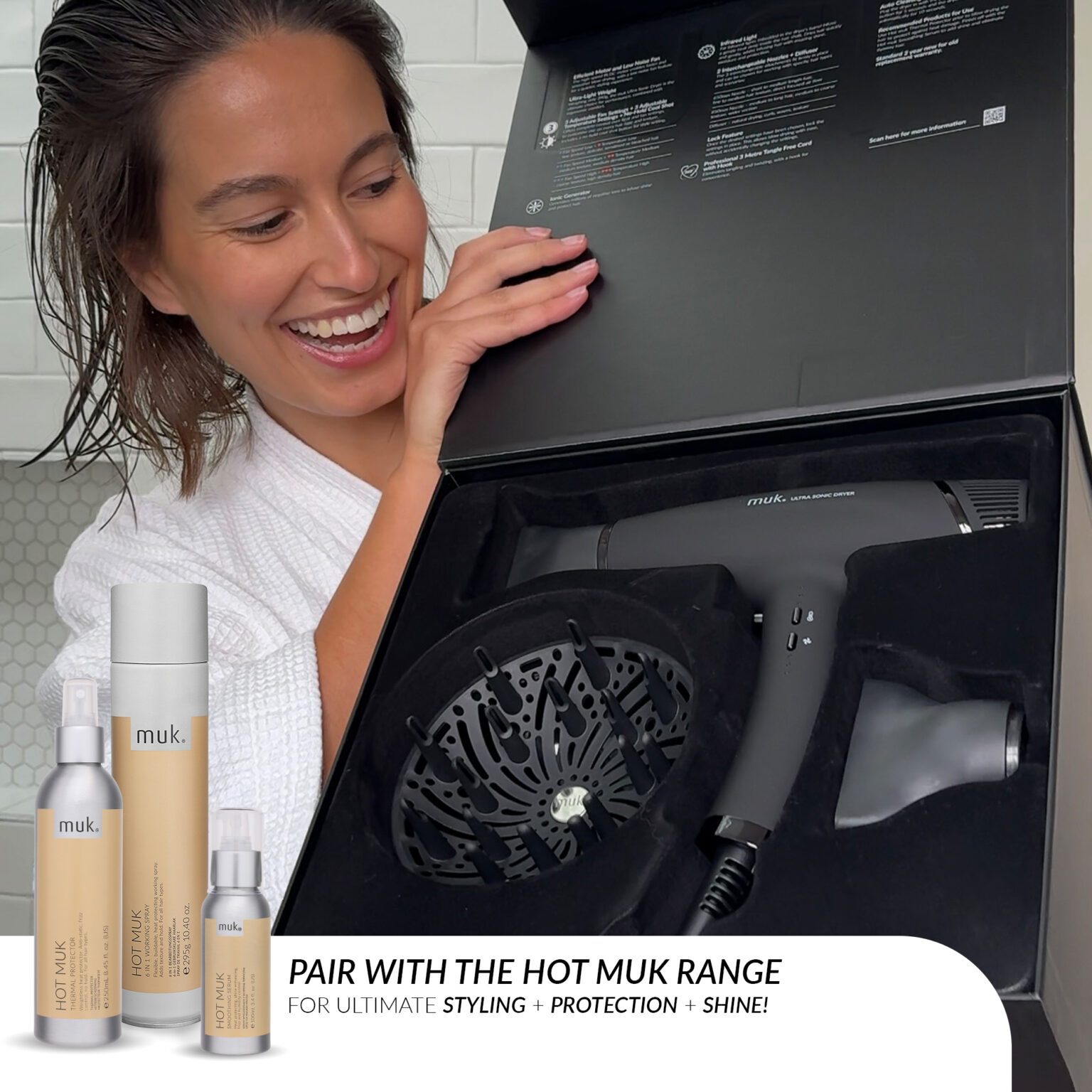 muk Ultra Sonic Dryer - muk haircare