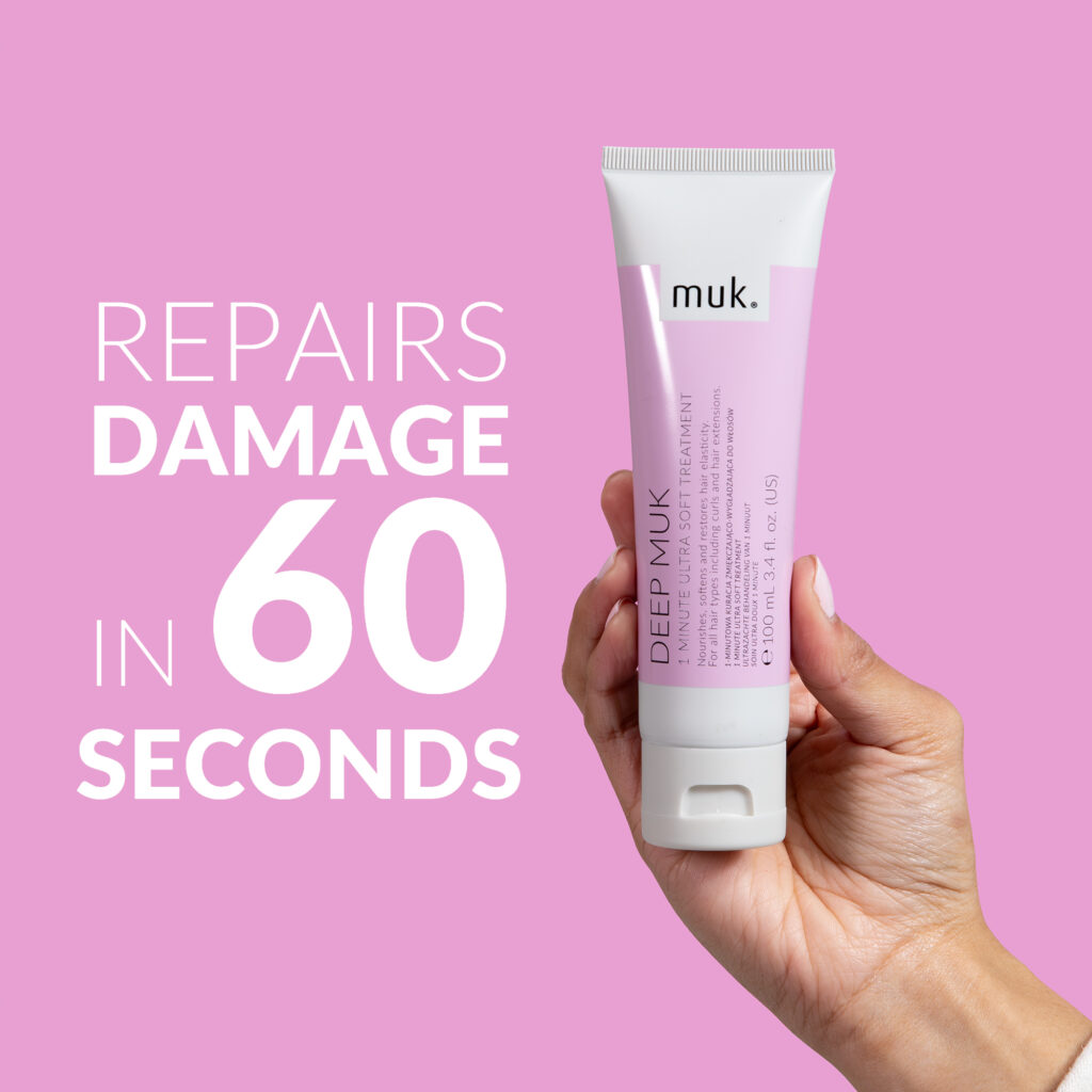 Deep muk Ultra Soft Trio Travel Pack 100ml - muk haircare